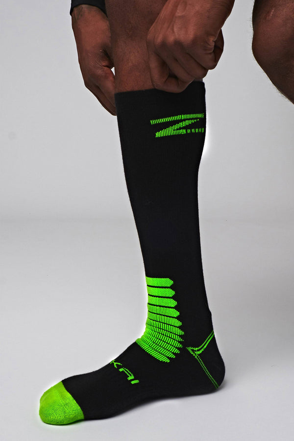 Men's Compression Lace Bite Socks - Zenkai Sports